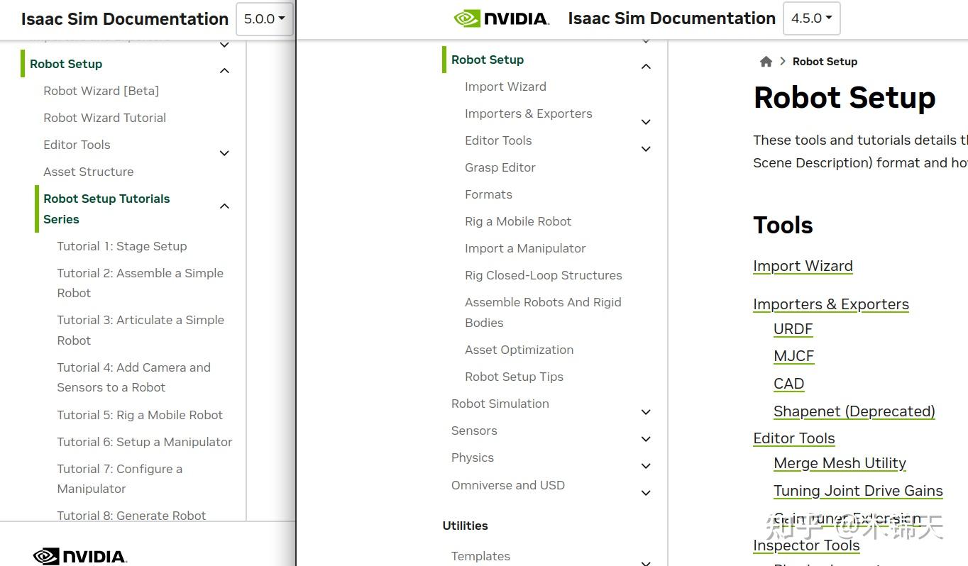 【Isaac Sim 5.0.0】Robot and Sensor Simulation - Robot Setup - Robot Setup Tutorials Series - 知乎