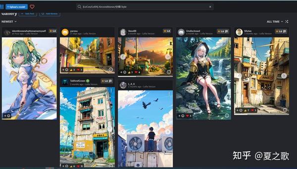 Stable Diffusion入门使用技巧及个人实例分享--大模型及lora篇（1） - 知乎