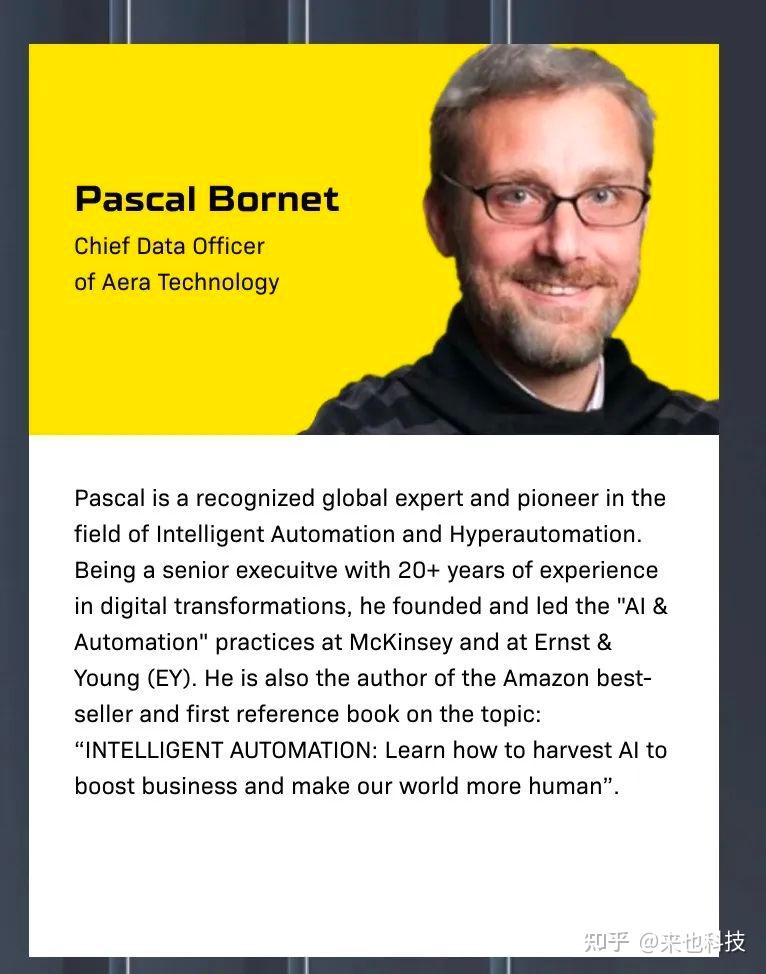 全球畅销书《Intelligent Automation》作者Pascal Bornet：5大要点开启IA成功之旅！ - 知乎